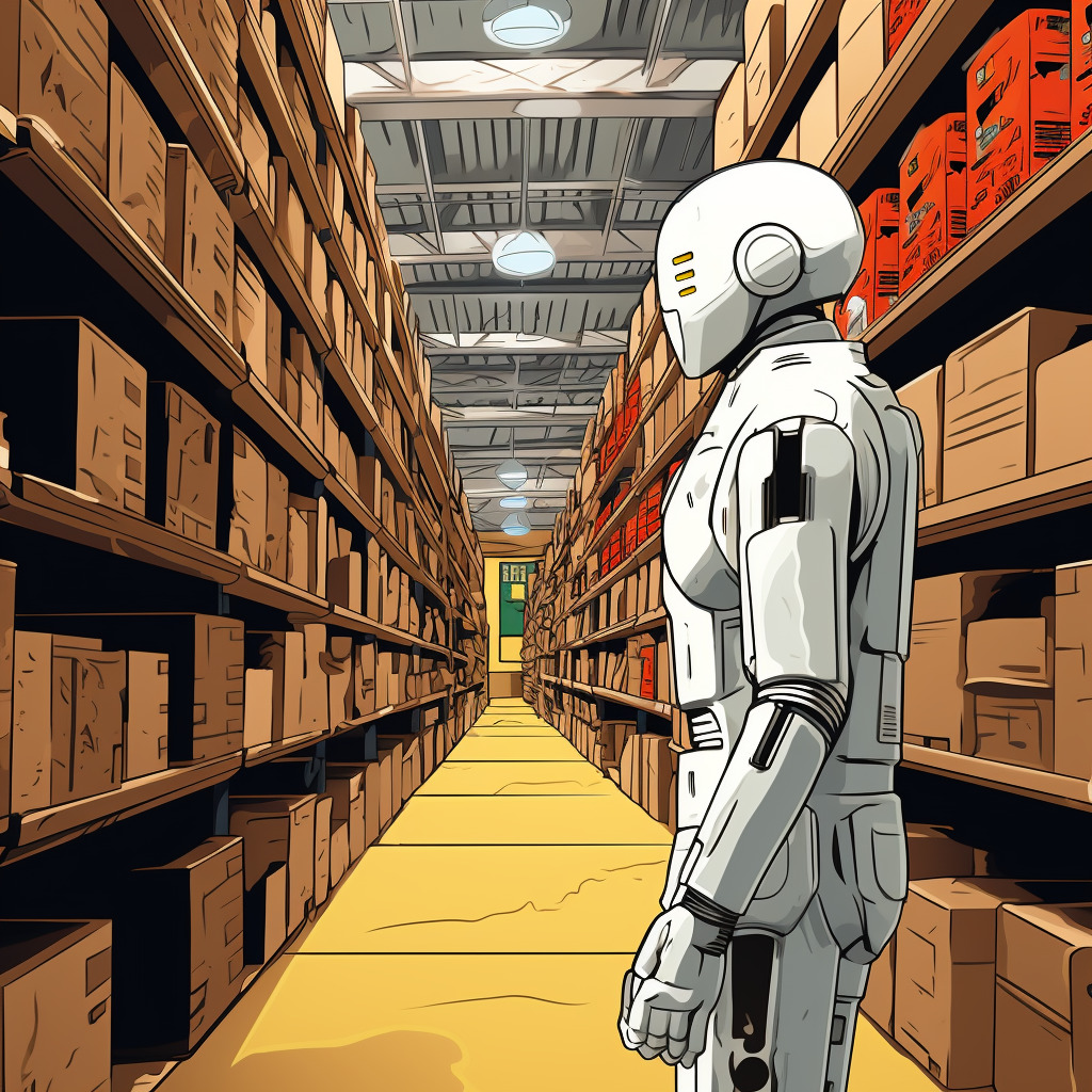 Warehouse Workers Face New Competition: A Humanlike Robot - Human Progress