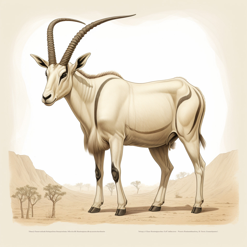 Scimitar-Horned Oryx Brought Back from Extinction - Human Progress