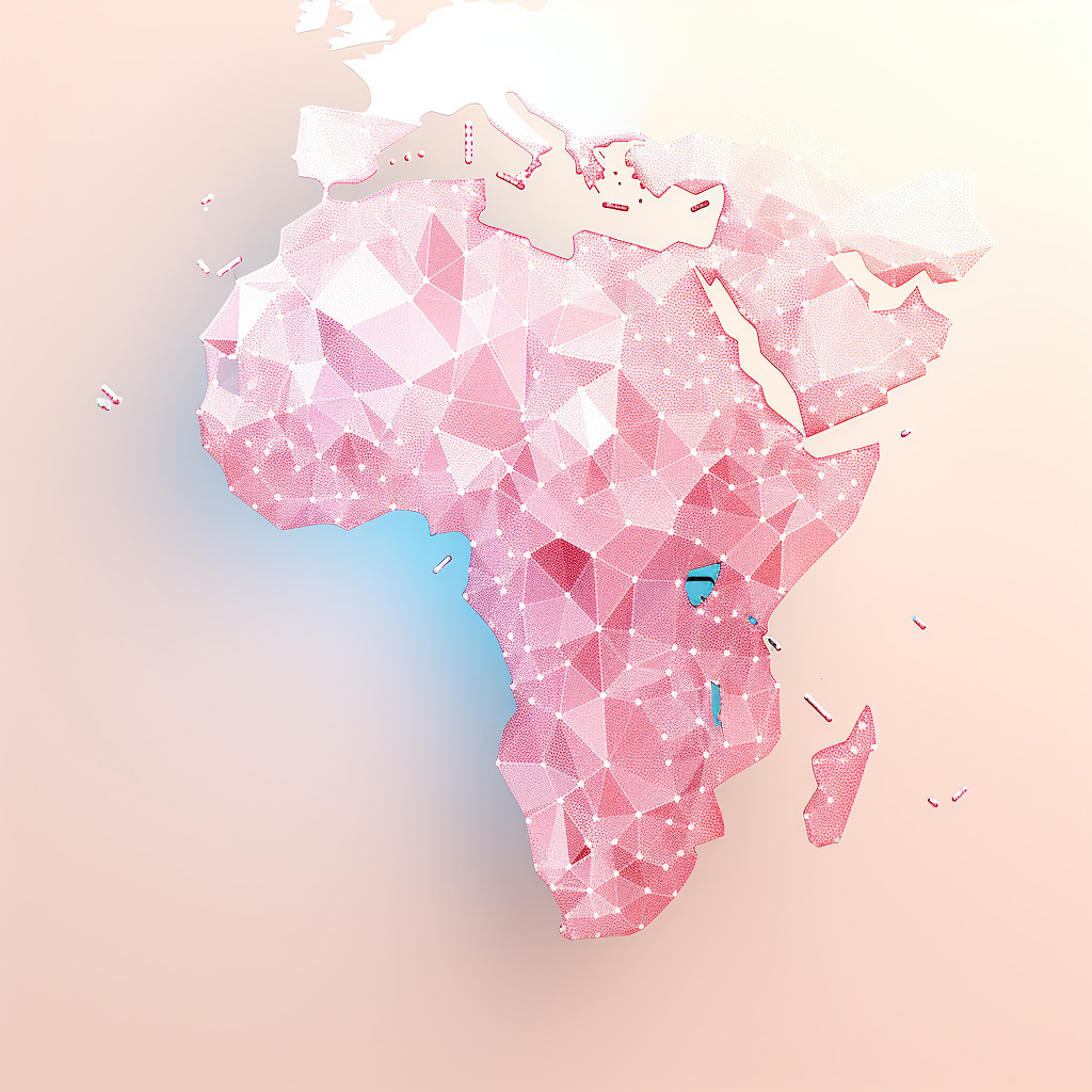 geographical african map