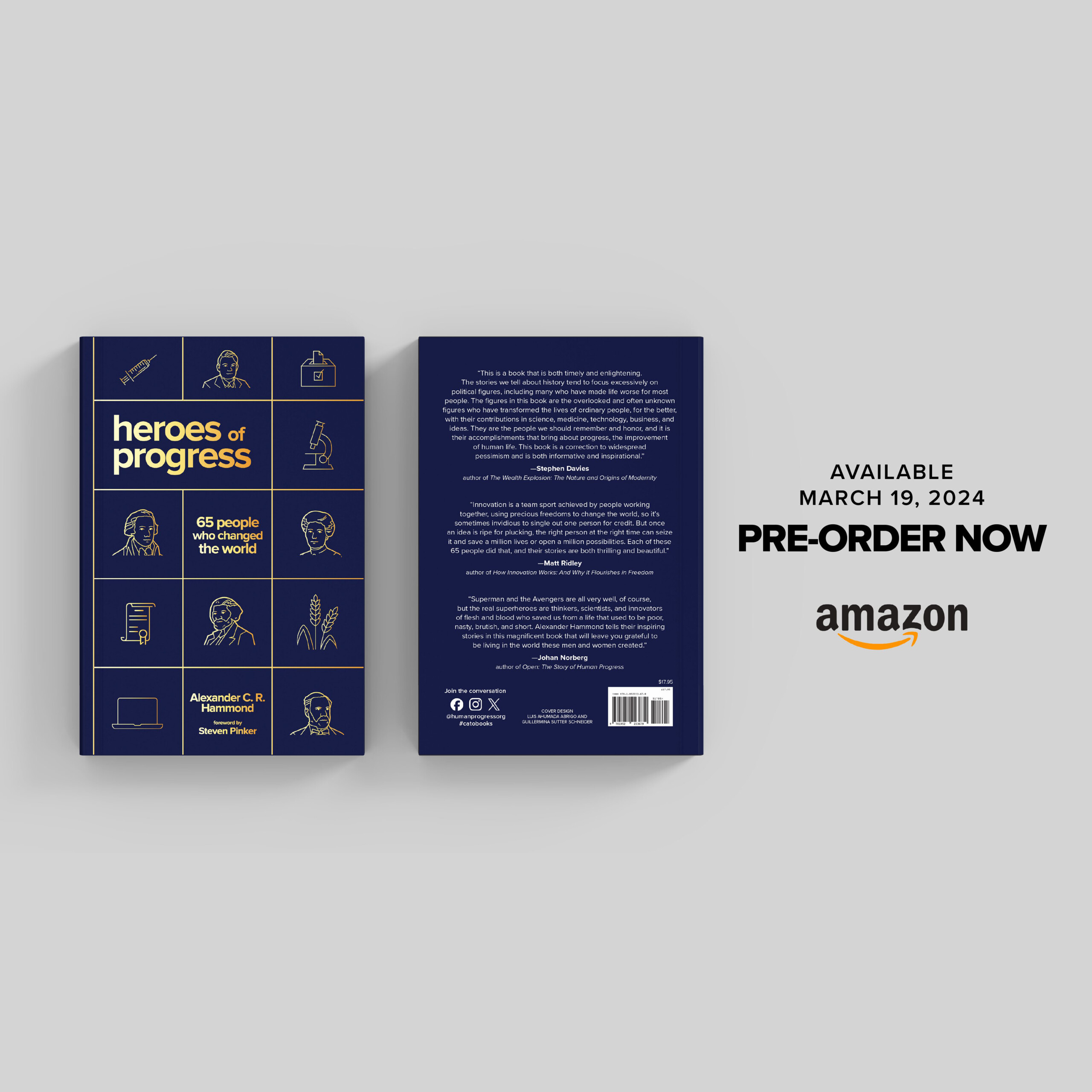 Introducing Our Upcoming Book, Heroes of Progress - Human Progress