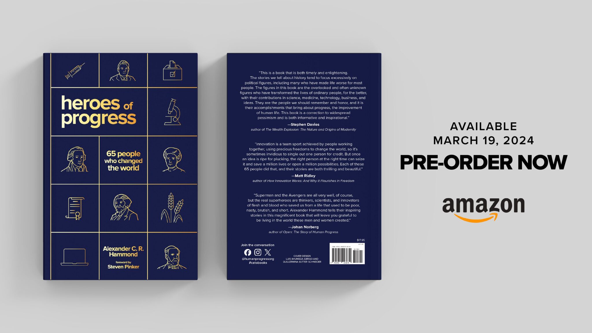 Introducing Our Upcoming Book, Heroes of Progress - Human Progress