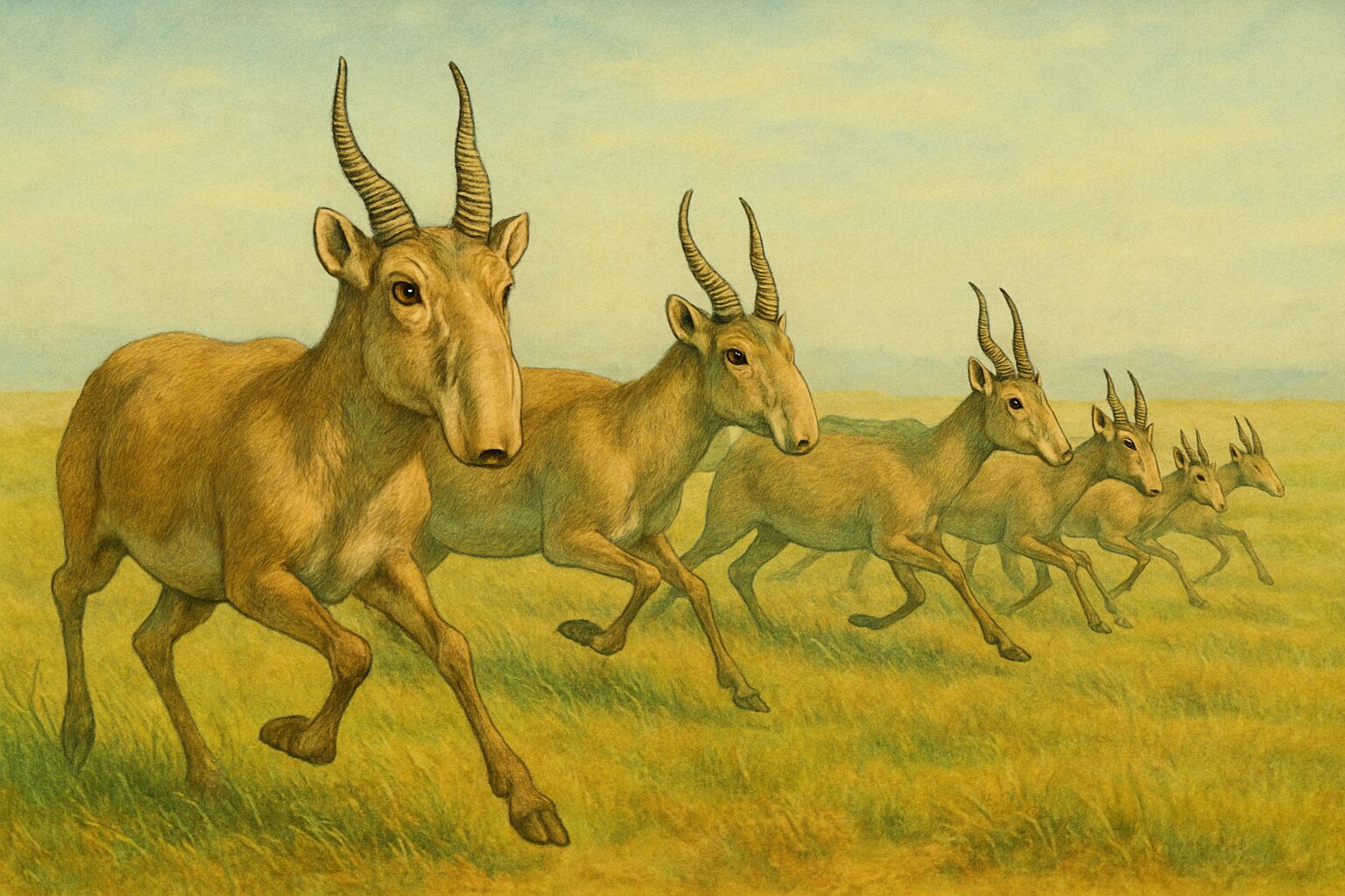 Kazakhstan to Donate 1,500 Wild Saiga to China After 75 Years of Local ...