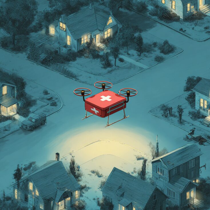 Defibrillator Drones Deployed During Emergencies in NC Town - Human ...